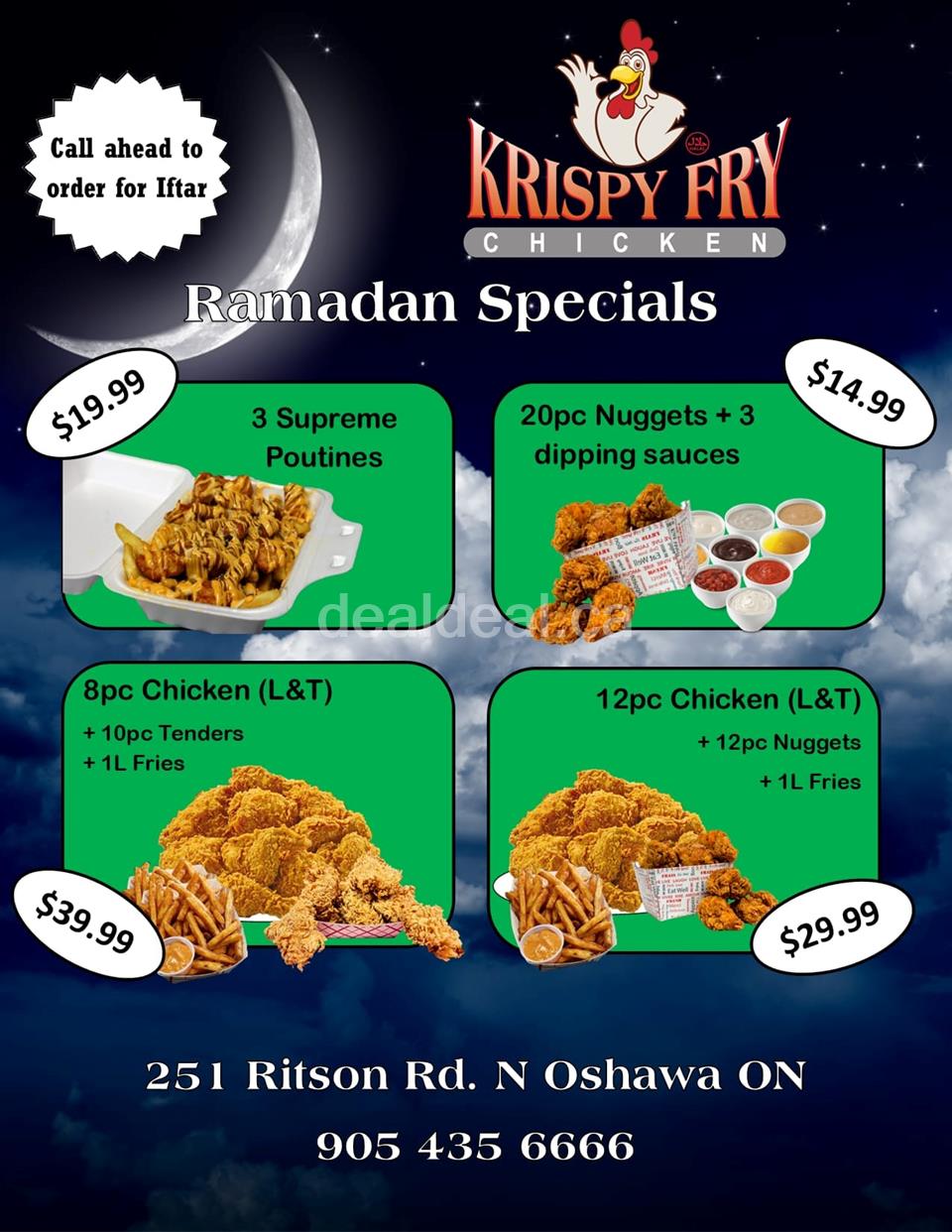 Ramadan Specials at Krispy Fry