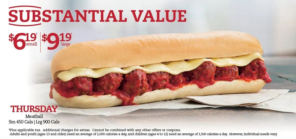 Mr.Sub Canada Deal of The Day - Daily Deals & Specials - 2023