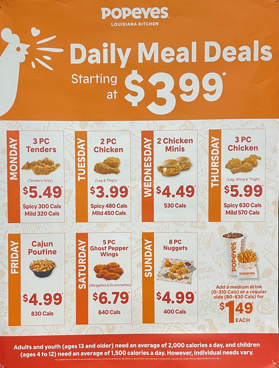 Popeyes Canada Daily Deals Specials 2023 Popeyes Canada Popeyes Canada Daily Deals Specials 2023 Popeyes Canada